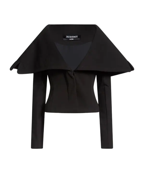 Jacquemus Long Sleeves Jackets - Black
