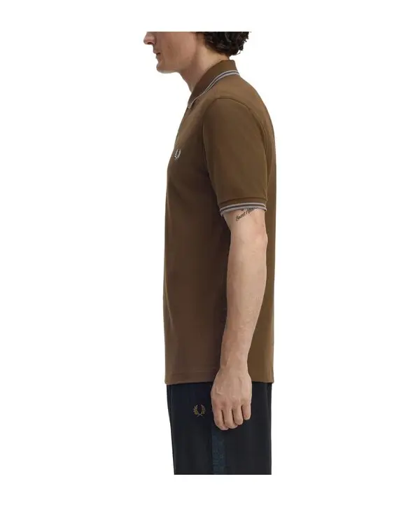 Fred Perry Cotton Collared Polo Shirt