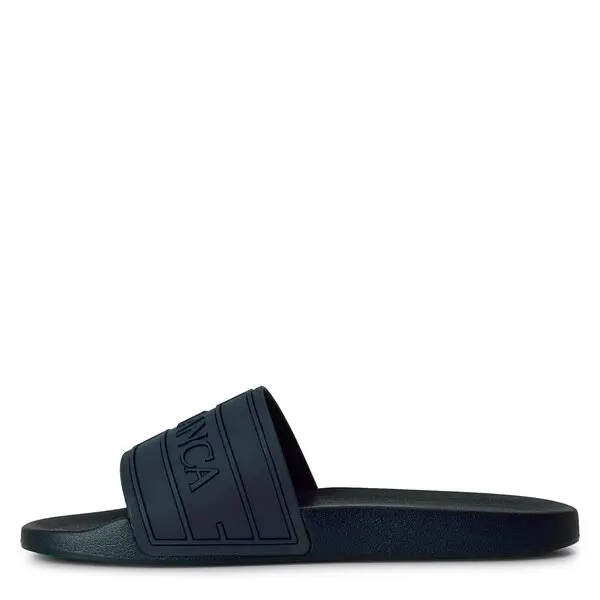 Casablanca Embossed Logo Slide Sandals
