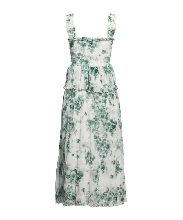 GANNI Sleeveless Floral Dress