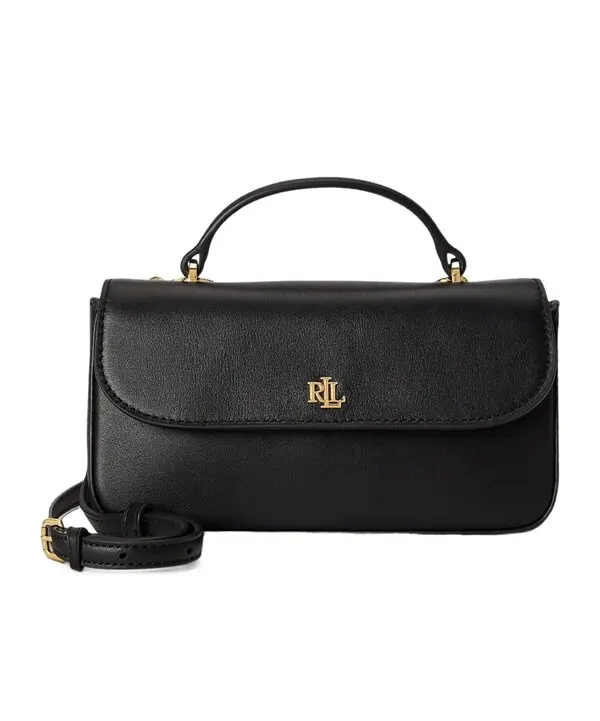 Ralph Lauren Casual Flap Bag - Black
