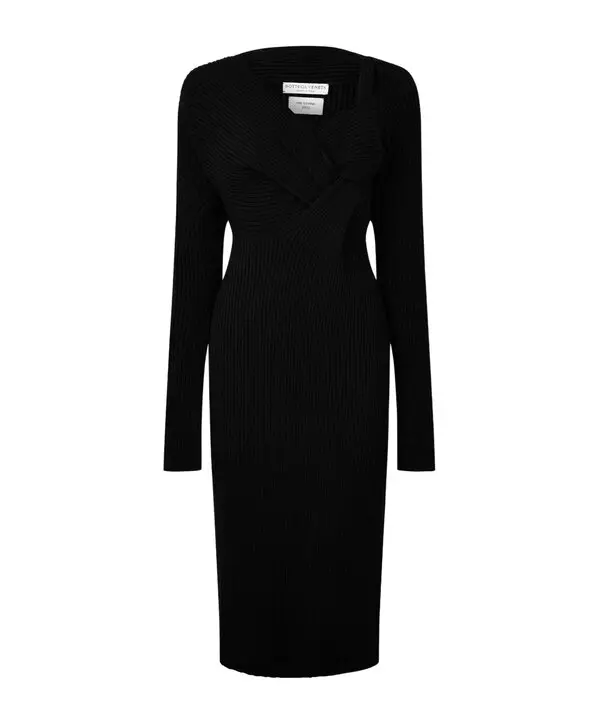 Bottega Veneta Ribbed Knit Dress