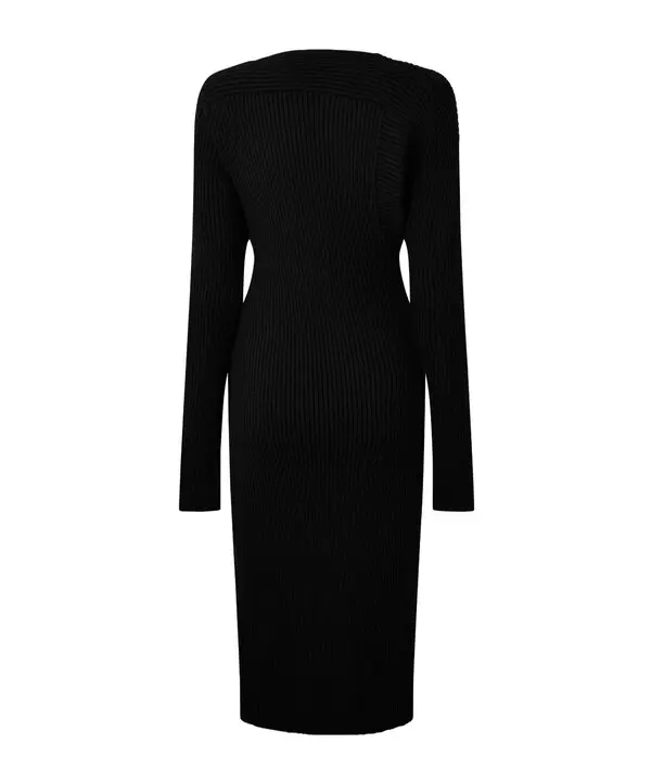 Bottega Veneta Ribbed Knit Dress