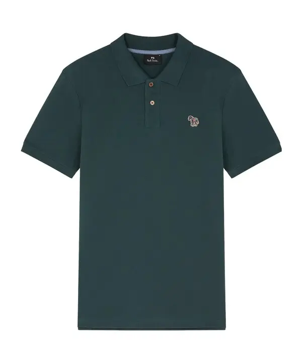 Paul Smith Regular Fit Zebra Polo Shirt - No