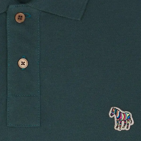 Paul Smith Regular Fit Zebra Polo Shirt - No