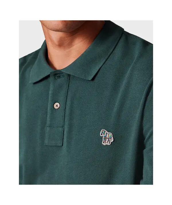 Paul Smith Regular Fit Zebra Polo Shirt - No