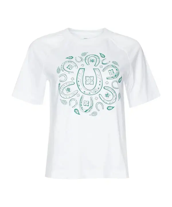 Hermès Short-sleeved T-shirt - White