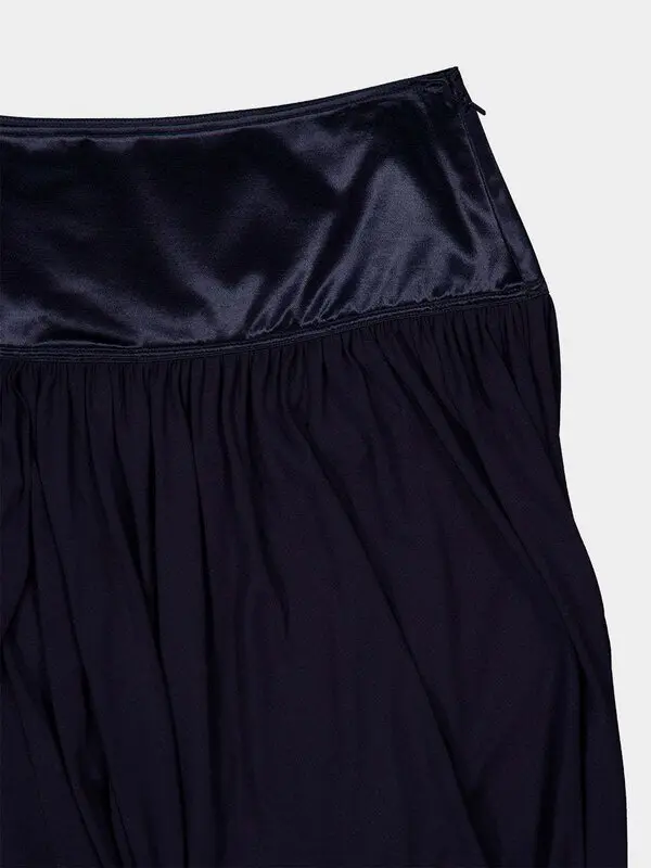 FERRAGAMO Draped Midi Skirt