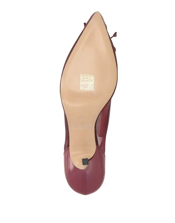 Jacquemus Pointed Toe Stilettos With Bow Detailing