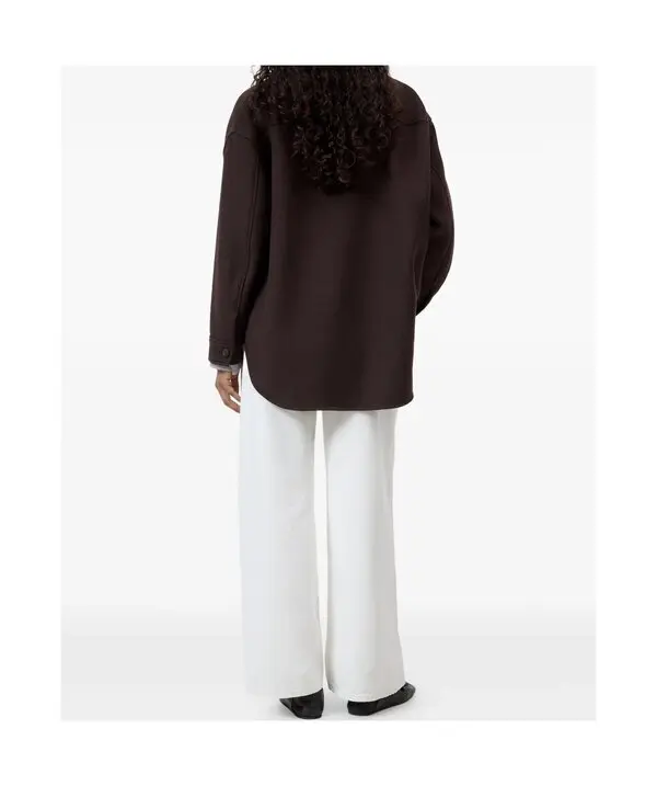 Closed Wool-blend Shirt-style Casual Jacket