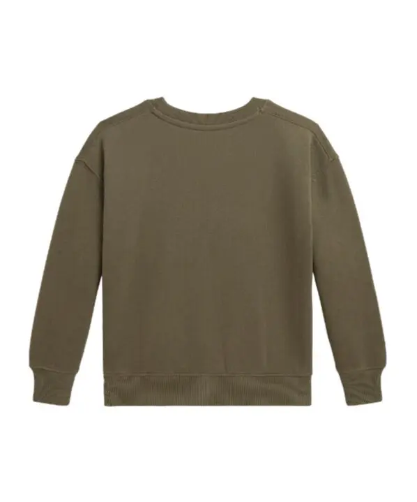 Polo Ralph Lauren Long Sleeve Crewneck Sweatshirt - Brown