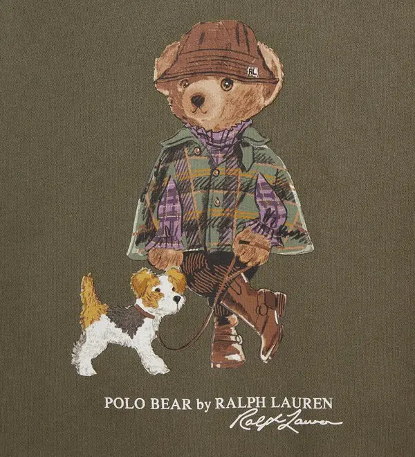 Polo Ralph Lauren Long Sleeve Crewneck Sweatshirt - Brown