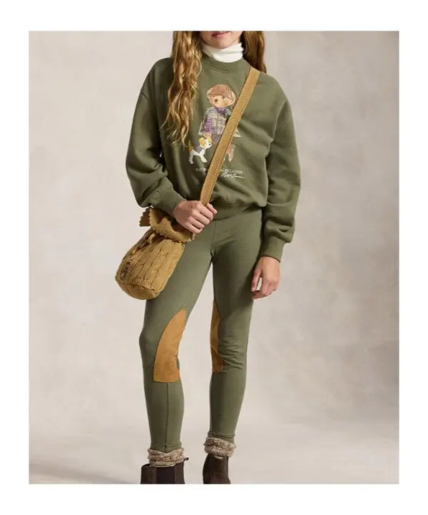 Polo Ralph Lauren Long Sleeve Crewneck Sweatshirt - Brown