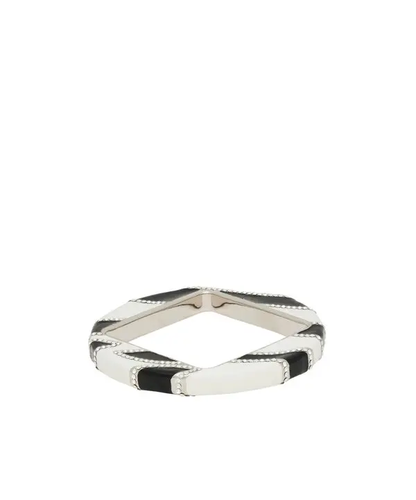 Jacquemus Crystal Embellished Metal Bracelet - No