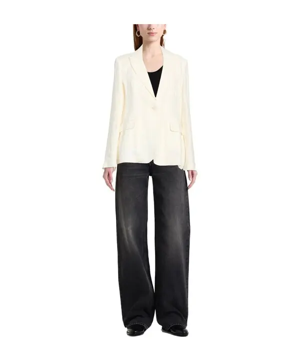 Max Mara Single-breasted Linen Blazer