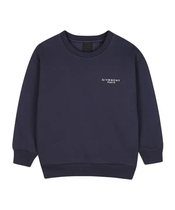 Givenchy Crewneck Logo Sweatshirt - Blue