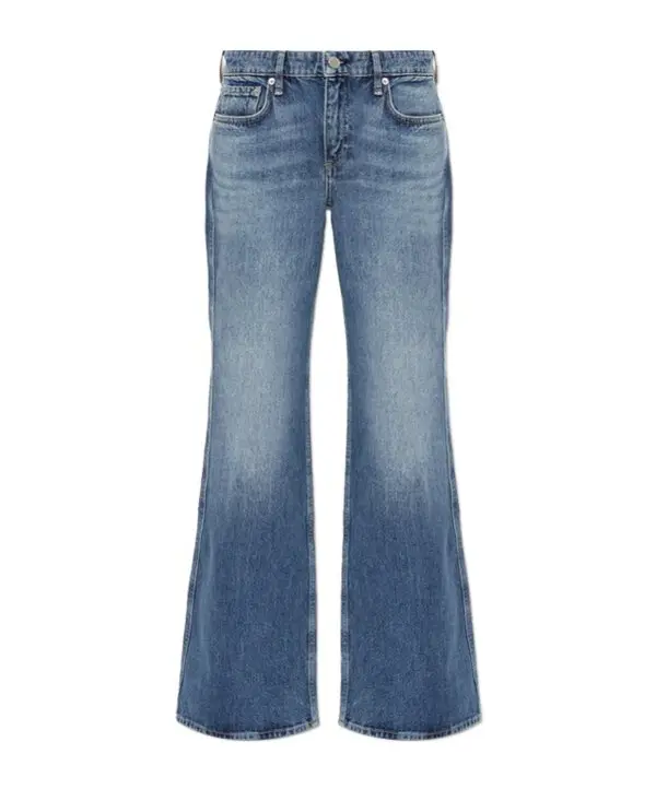 Rag & Bone Belt-loop Jeans - Blue