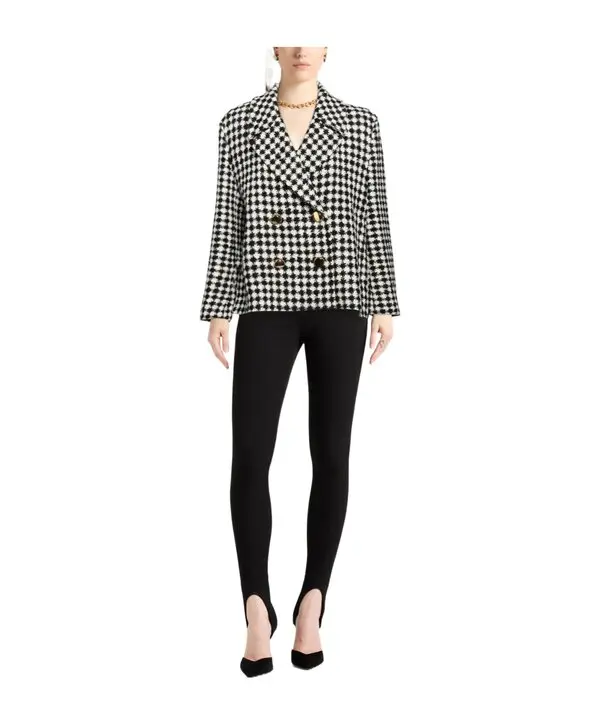 Max Mara Two-tone Tweed Blazer