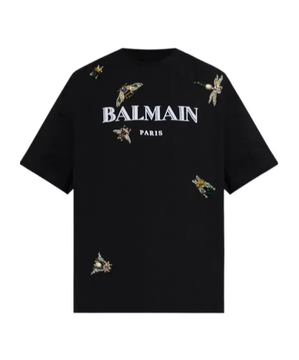Balmain Short-sleeved T-shirt - Black