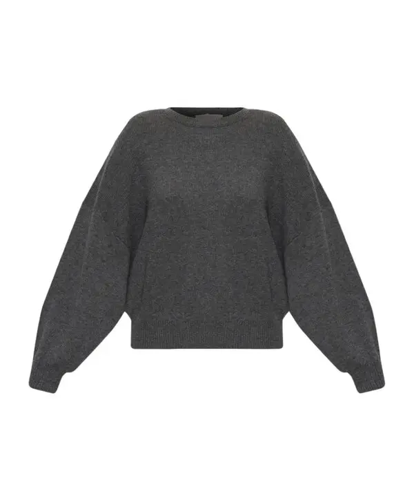 LISA YANG Veira Relaxed Knitted Sweater - Grey