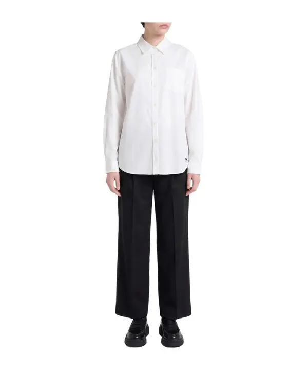 Max Mara Solid-color Long-sleeved Shirt
