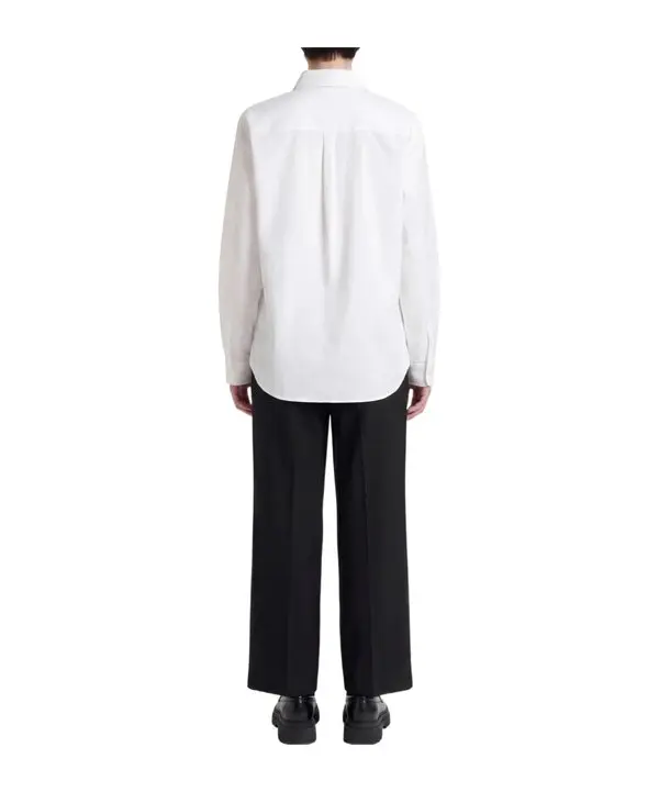 Max Mara Solid-color Long-sleeved Shirt