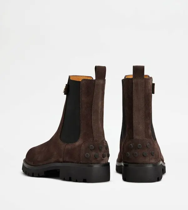 TOD'S Suede Chelsea Boots