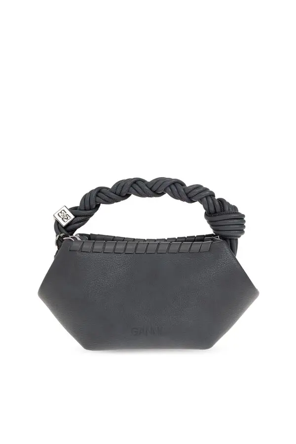 GANNI Handle Shoulder Bag - Grey