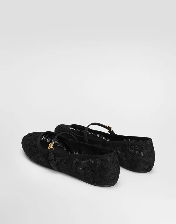 Dolce & Gabbana Lace Ballet Flats