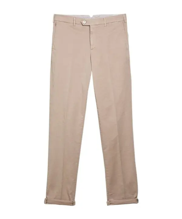 Brunello Cucinelli Italian-fit Gabardine Trousers - Brown