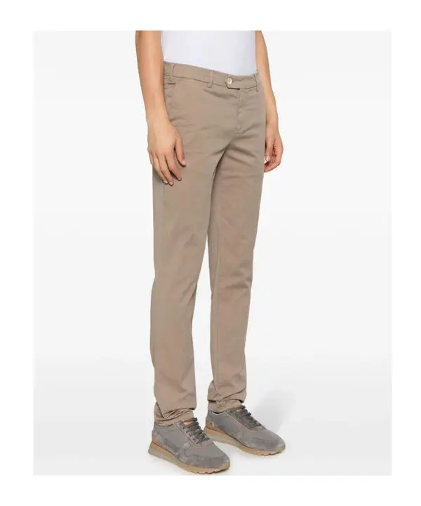 Brunello Cucinelli Italian Fit Gabardine Trousers