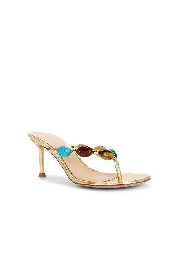 GIANVITO ROSSI Shanti Thong Sandal