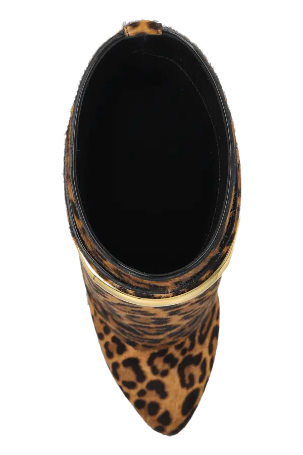 Givenchy Wedge Heel Ankle Boots "shark