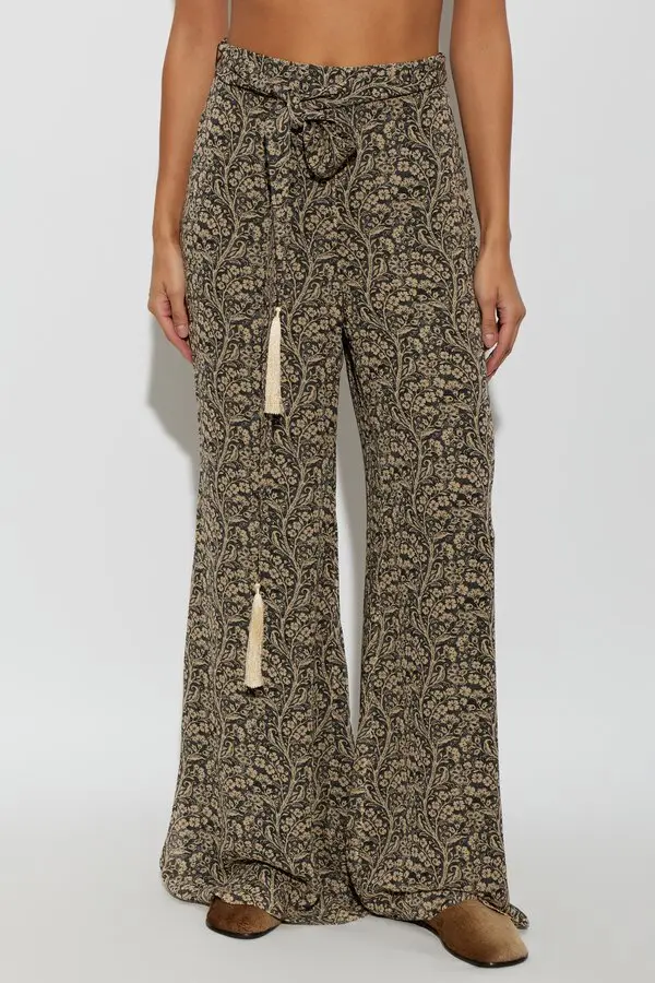 Zimmermann Loose-fit Patterned Pants
