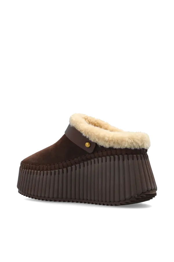 Chloé Nama' Wedge Heel Shoes