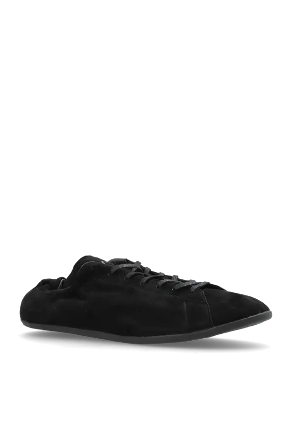 Y3 Suede Low Top Sneakers - Black