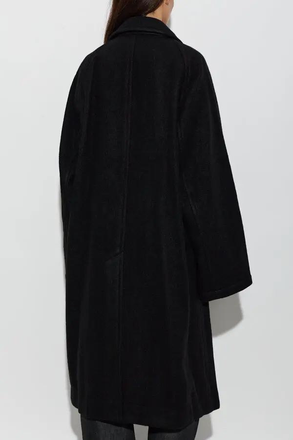 LEMAIRE Double-breasted Wool Alpaca Coat