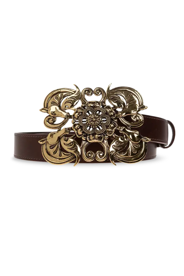 Chloé Leather Belt - Brown