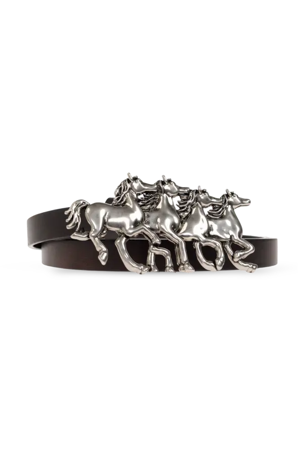 Chloé Leather Belt - Black