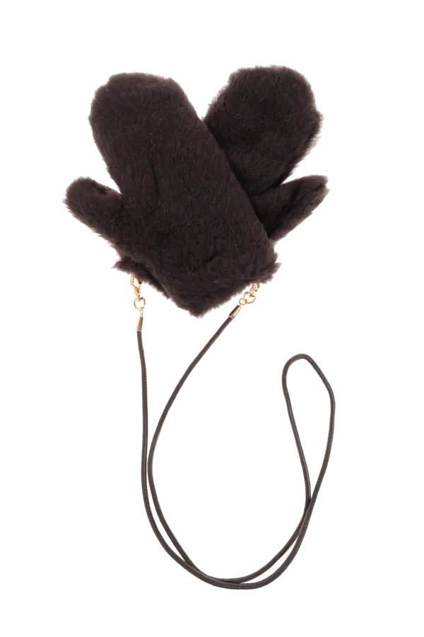 Max Mara Ombrato' Wool Mittens