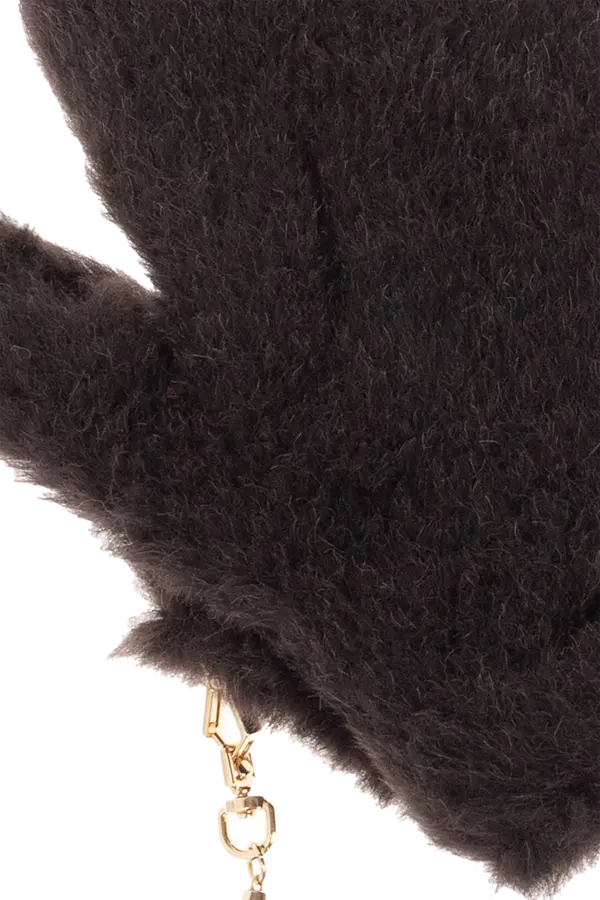 Max Mara Ombrato' Wool Mittens
