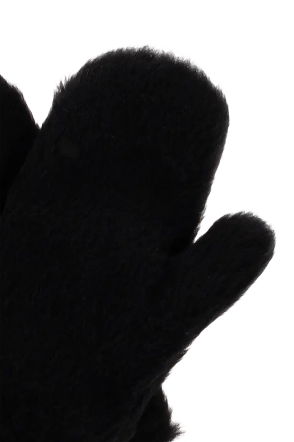 Max Mara Ombrato' Wool Mittens