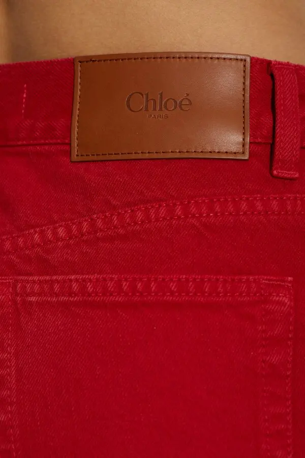 Chloé Tapered Leg Jeans