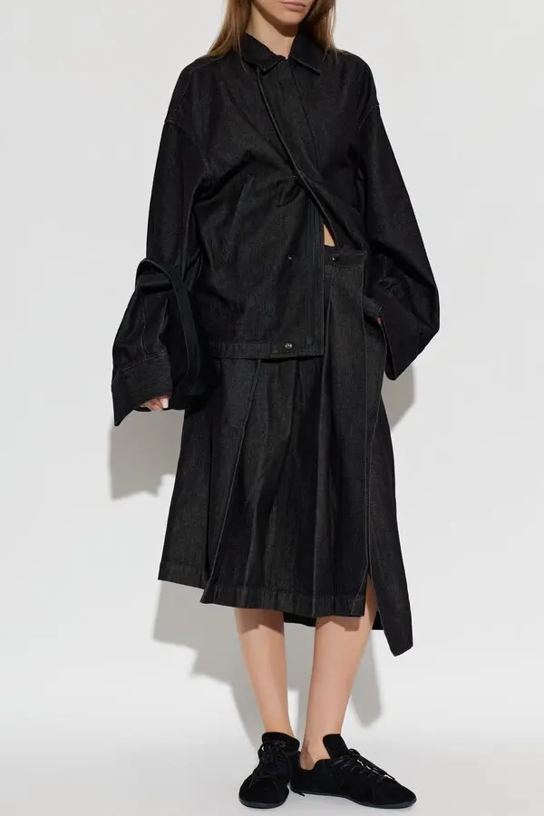 Y3 Denim Skirt