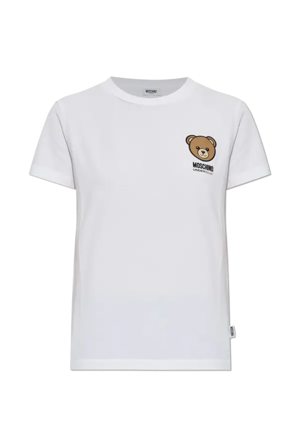 Moschino T-shirt From The 'active' Line - White