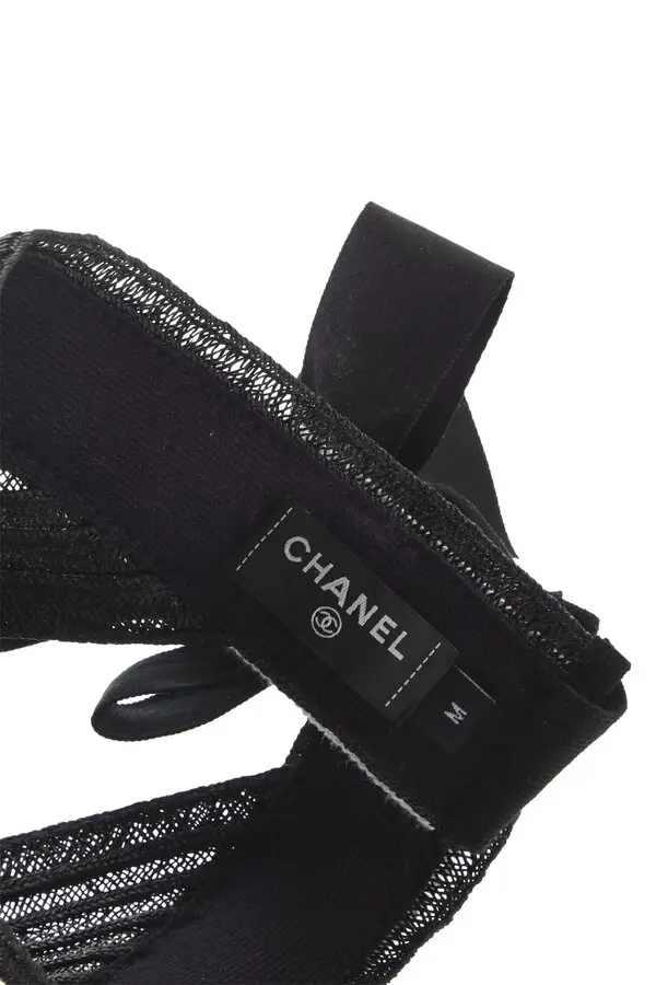 Chanel Raffia Visor