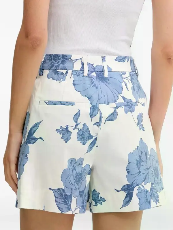 OUI Floral Print Shorts