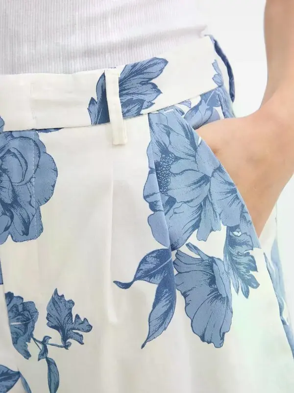 OUI Floral Print Shorts