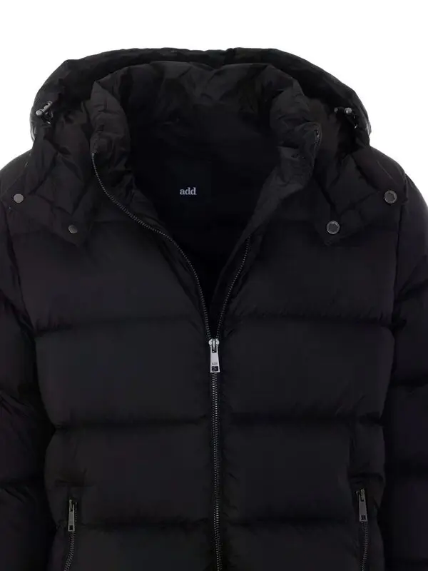Add Hooded Quilted Jacket