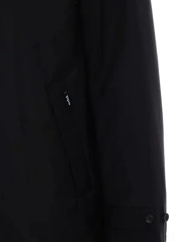 Add Hooded Concealed-fastening Parka